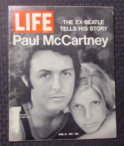 1971 LIFE Magazine April 16 VG 4.0 Paul McCartney BEATLES | eBay