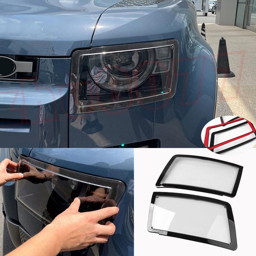 2020-2023 For Land Rover Defender 90 110 ABS Front Headlight Clear ...