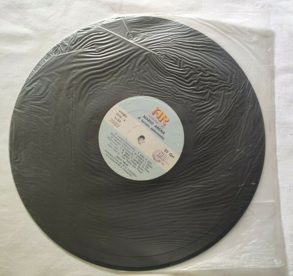 Mario Arena LP Has Returned Pulcinella 33 RPM Italy 1977 AlphaRecord ...