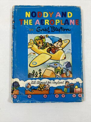 Noddy #24: Noddy and the Aeroplane - Enid Blyton (Hardcover, 1963, Dust ...