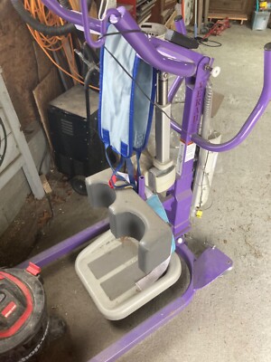 versa care sit to stand electric patient lift with charger and sling | eBay