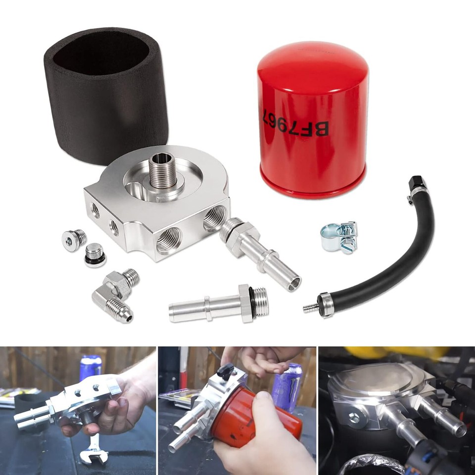 121003 Fuel Filter Conversion Kits Fit for 11-22 Ford 6.7L Powerstroke ...