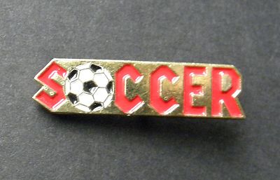 FOOTBALL SOCCER FOOTBALL CUTOUT SPORTS LAPEL PIN 1 INCH | eBay