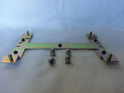 Volvo S40 S70 S80 C70 Front License Plate Bracket W/Nuts # 9154456 | eBay