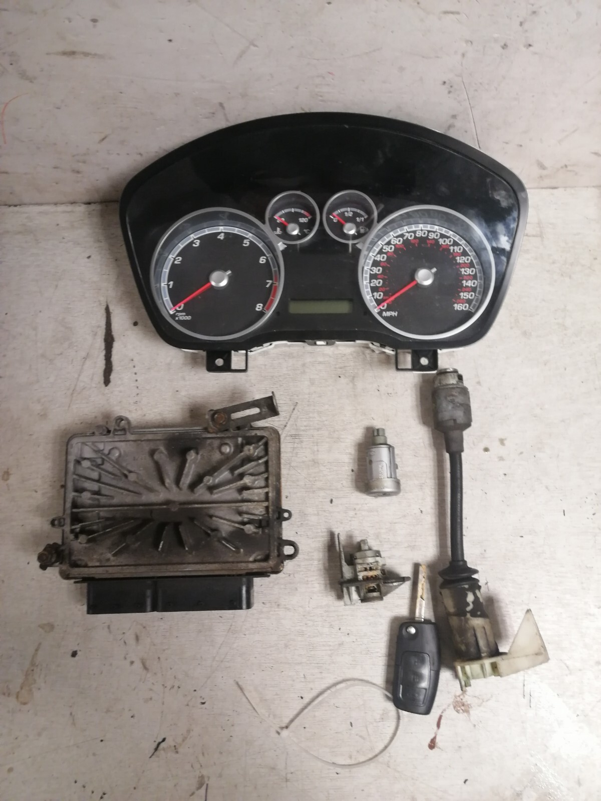 Ford Focus ST225 PETROL ECU KIT 2005-2008 MK2 6M5Y-12A650-AE 132K | eBay