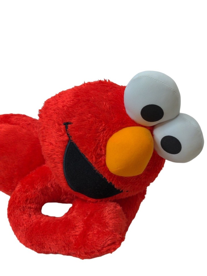 Elmo Plush Stuffed Animal Large Laying Down Fisher Price Sesame St 25 ...