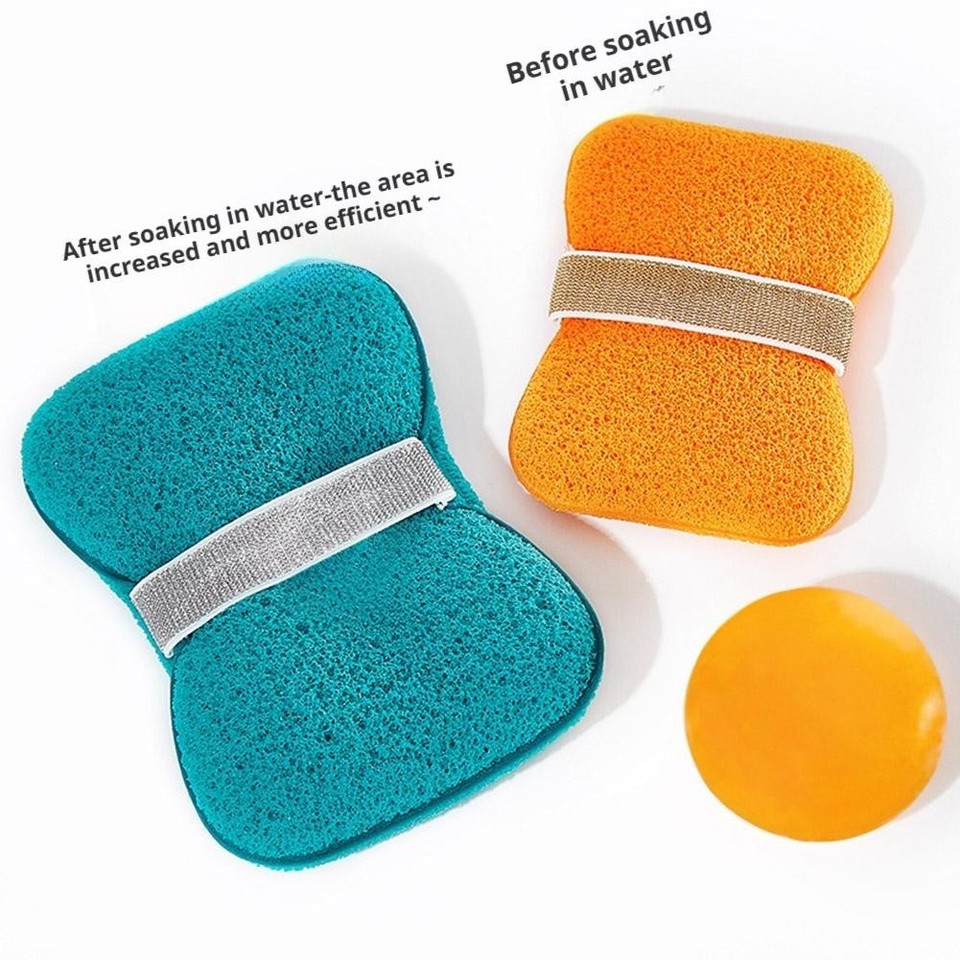 Face Exfoliating Pads Facial Cleansing Sponge Gentle Buffing Puffs B8H2 ...