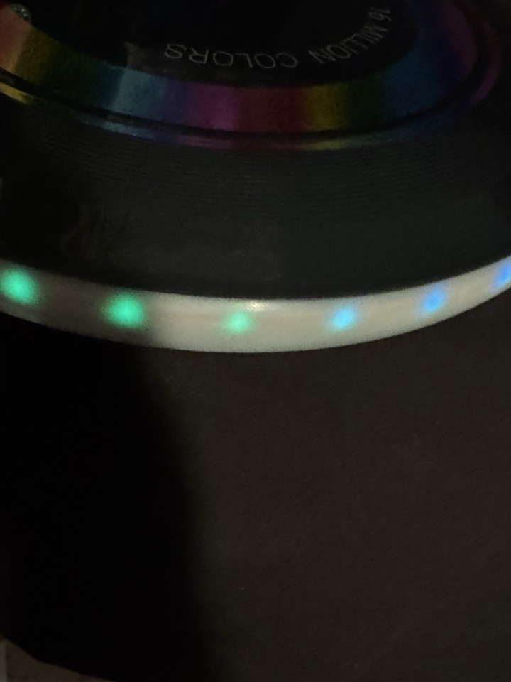 TOSY Flying Disc - 16 Million Color RGB or 36 LEDs, Extremely Bright | eBay