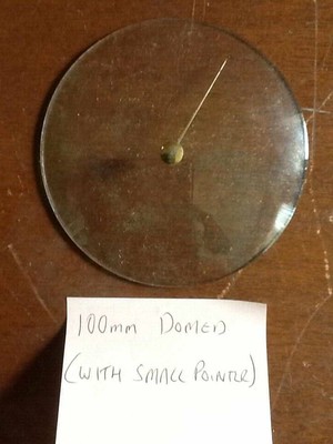 Barometer replacement glass - 100mm Domed with pointer (small knob) | eBay