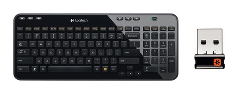 Logitech K360 Wireless USB Desktop Keyboard Compact Full Keyboard 3 ...
