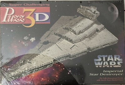 Wrebbit Puzz 3D Puzzle Foam - Star Wars Imperial Star Destroyer- Sealed ...