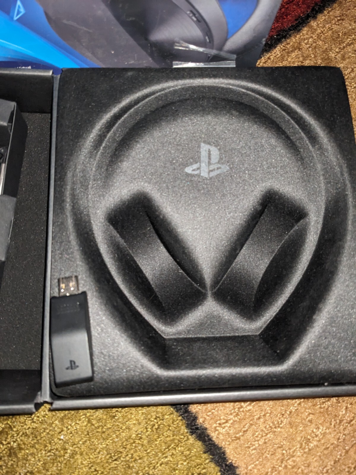 Original Sony USB Wireless Platinum Headsets Dongle Receiver & Box ...