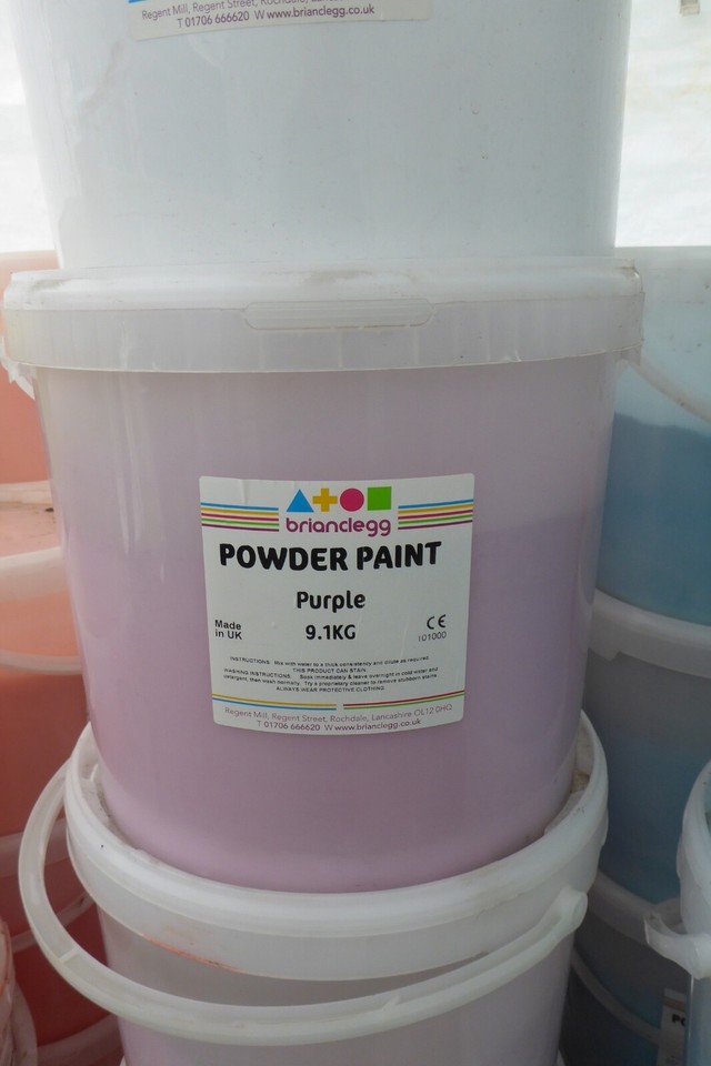 9KG Bulk Powder paint - Art and crafts, kids non toxic as used in ...