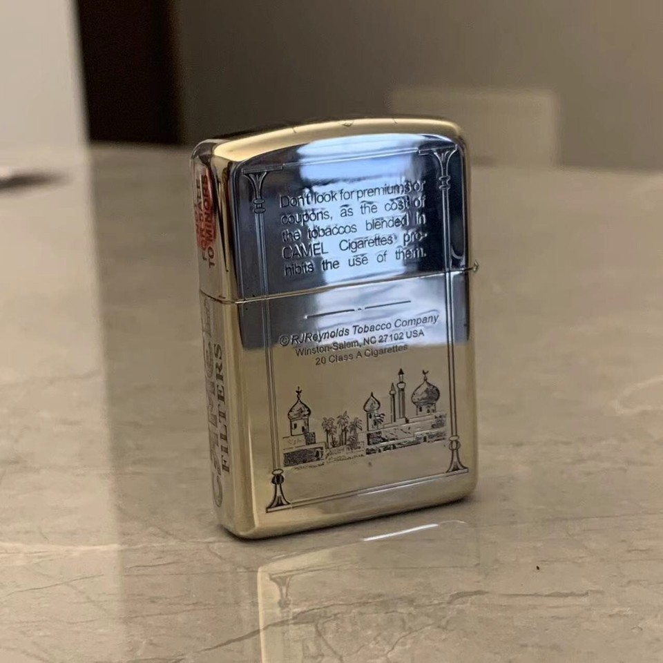 Silver Camel Zippo Lighter In New Box | eBay