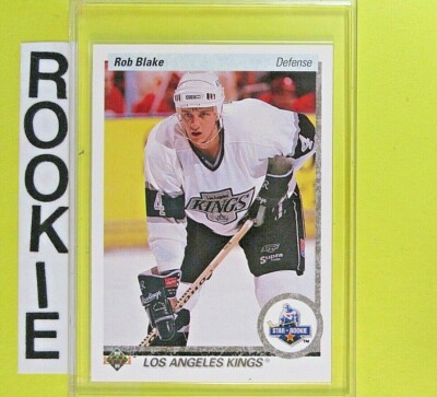 ROB BLAKE 1990 STAR ROOKIE UPPER DECK #45 Los Angeles Kings | eBay