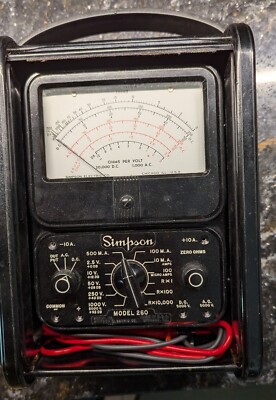 Simpson 260 Series Multimeter | eBay