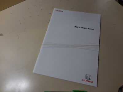 HONDA STREAM Japanese Brochure 2009/06 RN6/7/8/9 R18A R20A | eBay