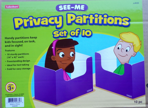 lakeshore Privacy Partitions/screens/poster boards - set of 10 @dS | eBay