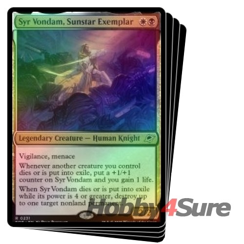 Foil Syr Vondam, Sunstar Exemplar X4 M/NM Magic MTG Edge Of Eternities ...