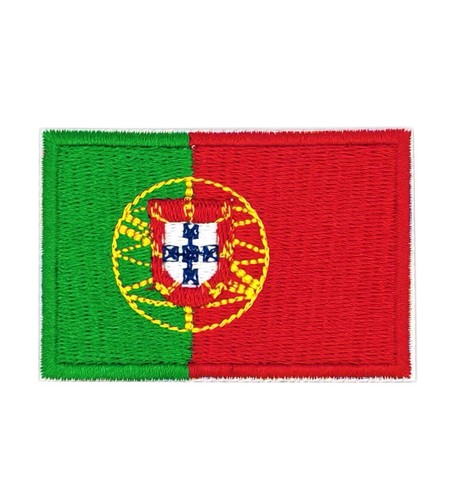 Portuguese Flag Patch Embroidered Iron-On Portugal European Decal Free Shipping! | eBay