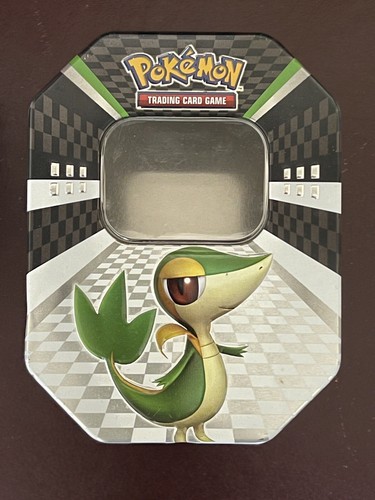2011 Pokémon Black & White TCG Tin - Snivy Card Tin Only | eBay