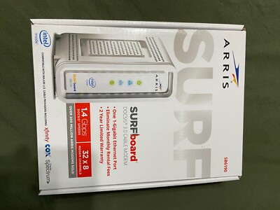ARRIS Surfboard SB6190 DOCSIS 3.0 Cable Modem, White. EXCELLENT ...