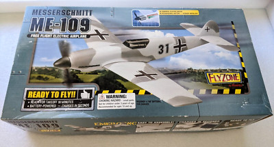 Hobbico Flyzone Messerschmitt ME-109 Free Flight Electric Airplane RTF ...