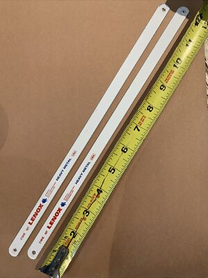 Lenox 20160T218HE Hacksaw Blades, 12-inch, 18 TPI, 2-Pack | eBay
