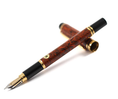 Waterman MAN 200 Fountain Pen Red Marble / Rhapsody 18K M-nib | eBay