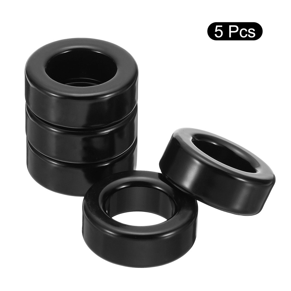 5Pcs Toroid Core, 24x42x16mm Iron Ferrite Chokes Ring Toroidal ...
