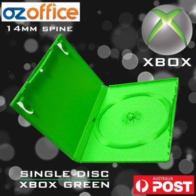 XBOX Game Replacement Case XBOX Green Single DVD Case XBOX DVD Covers ...