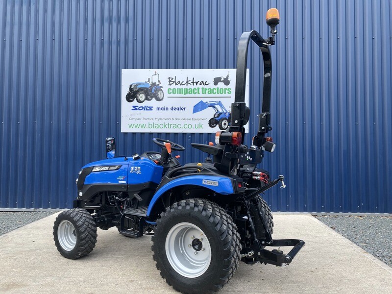 NEW SOLIS 26S SHUTTLE 4WD COMPACT TRACTOR - OFFERED WITH A FREE TIPPING ...