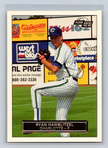 1992-93 Fleer Excel #11 Ryan Hawblitzel Charlotte Knights | eBay