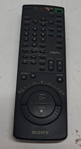 Sony RMT-V184A VTR TV Remote Control SLV-760 SLV-760HF SLV-761HF SLV ...