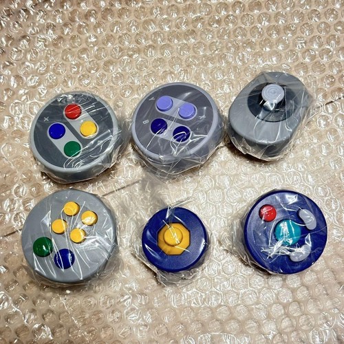 Nintendo Controller Button Collection Vol.2 Complete Set of 6 keychain ...