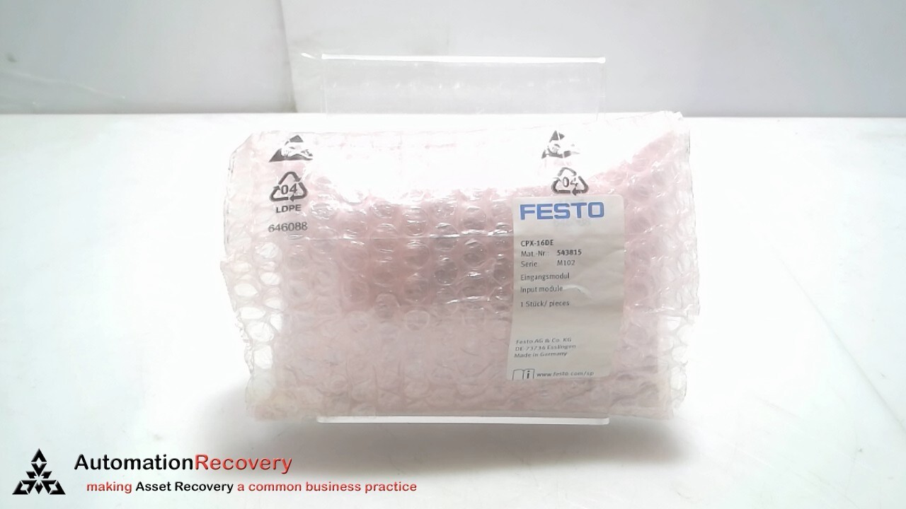FESTO CPX-16DE, INPUT MODULE, 543815, NEW #303990 | eBay