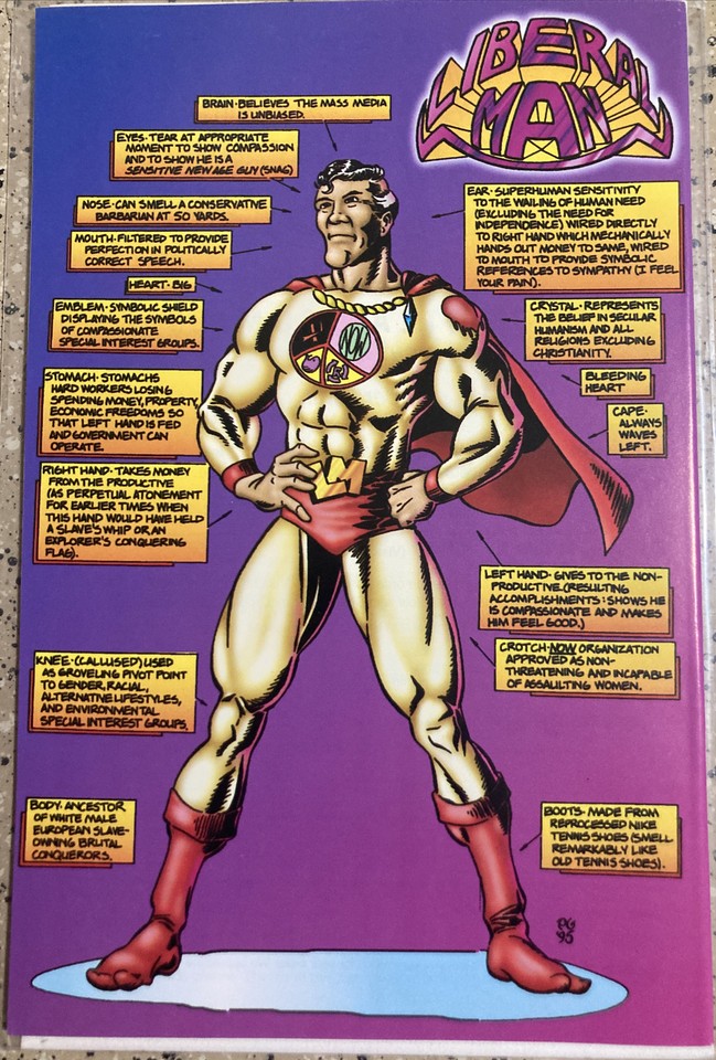 ADVENTURES OF LIBERAL MAN 1996 Series)#1 Comics Book | eBay