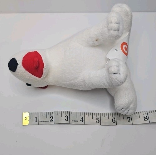 Target Bullseye Plush Stuffed Dog Toy 8" Rare | eBay
