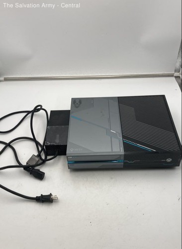 Microsoft Xbox One Black Gray Video Game Home Console With Power Cable ...