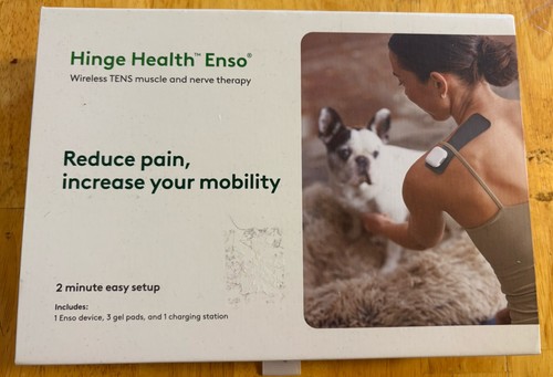 Hinge Health Enso Wireless TENS Muscle & Nerve Therapy | NEW OPEN BOX ...