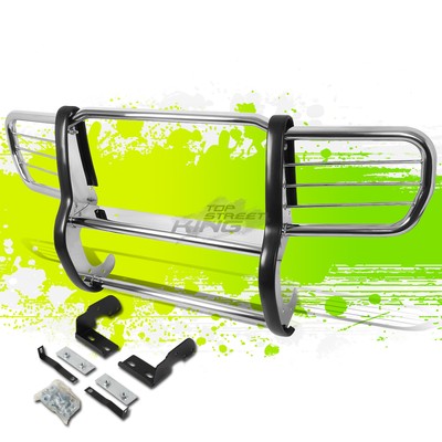 1.5"OD Polish Front Bumper Brush Grille Guard Bull Bar for Jeep ...