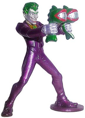 **CHASE Metallic **DC Universe Batman 2 inch JOKER laughing FISH gun ...