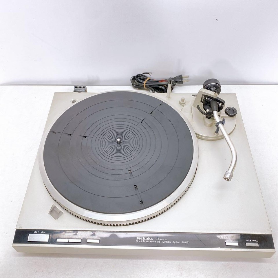 Technics SL-Q33 Turntable DirectDrive Quartz FullAuto Vintage 1979 ...