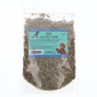 Extra Dried 100% 40g Natural Catnip Extra Strong Organic Herbs Catnip ...