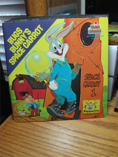Bugs Bunny's Space Carrot Kids Stuff Book & Record NM- DBR 202 7" 33 ...
