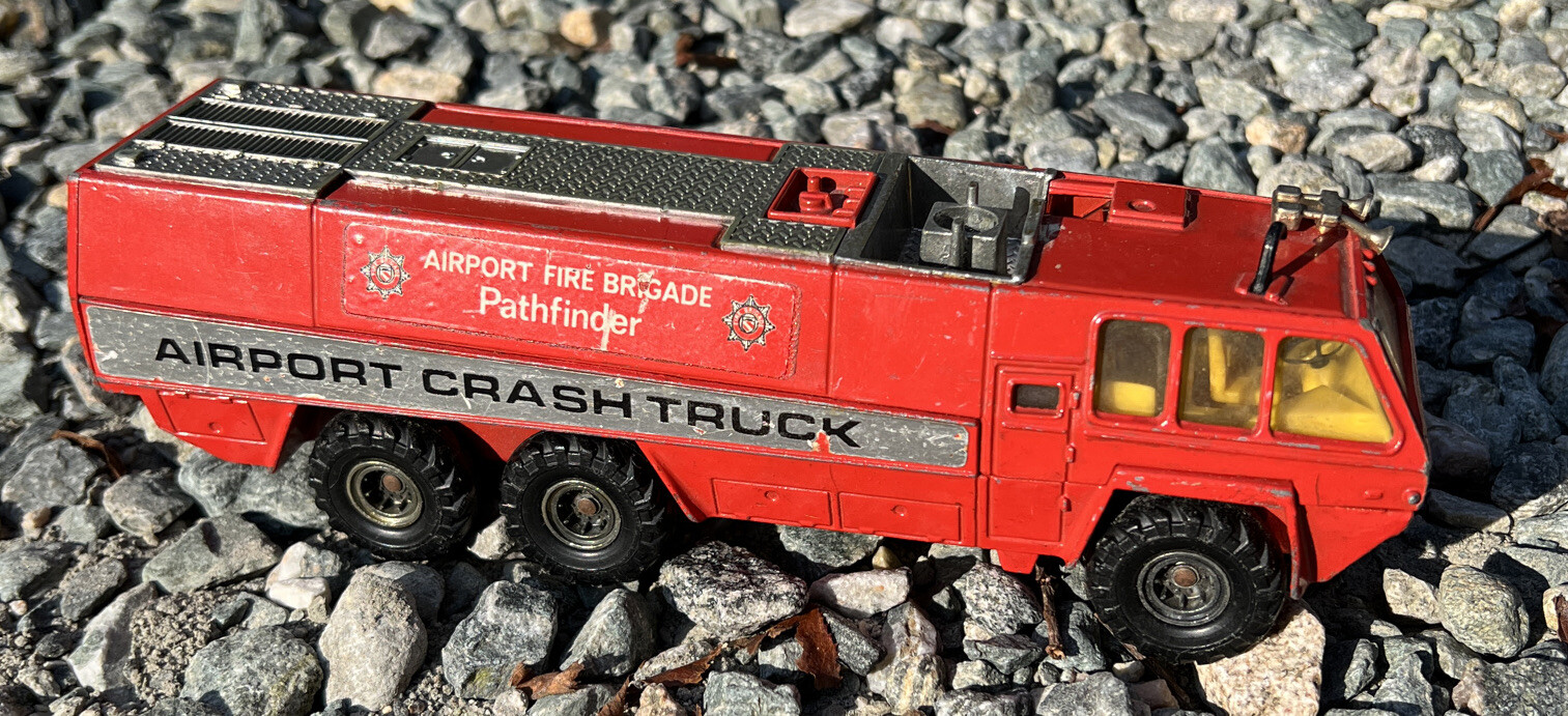 Vintage Corgi Major 1103 Chubb Pathfinder Airport Crash Truck | eBay