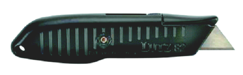 Utility Knife Box Cutter Retractable Razor Blade Black Body Lutz 82B K3 ...