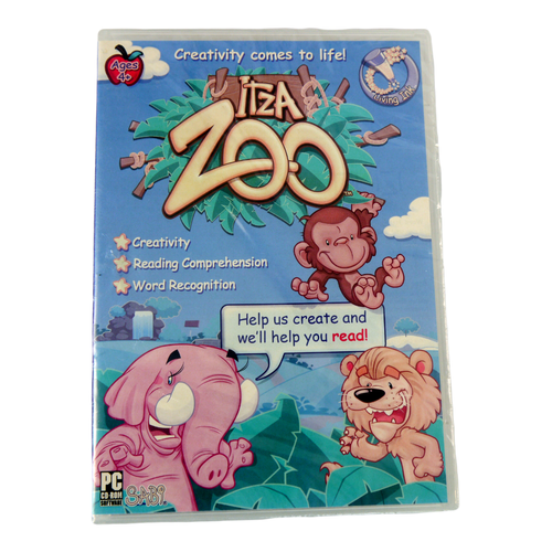 Itza Zoo (PC CD-ROM Game, 2009) (Creativity, Reading Comprehension) New ...