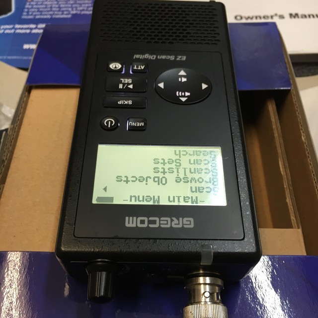 GRE Psr-800 EZ Scan Digital Trunking Handheld Scanner With 2gb SD Card ...