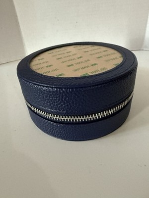 RACHEL BARRI Needlepoint SELF FINISHING 5" ROUND JEWELRY ORGANIZER ...
